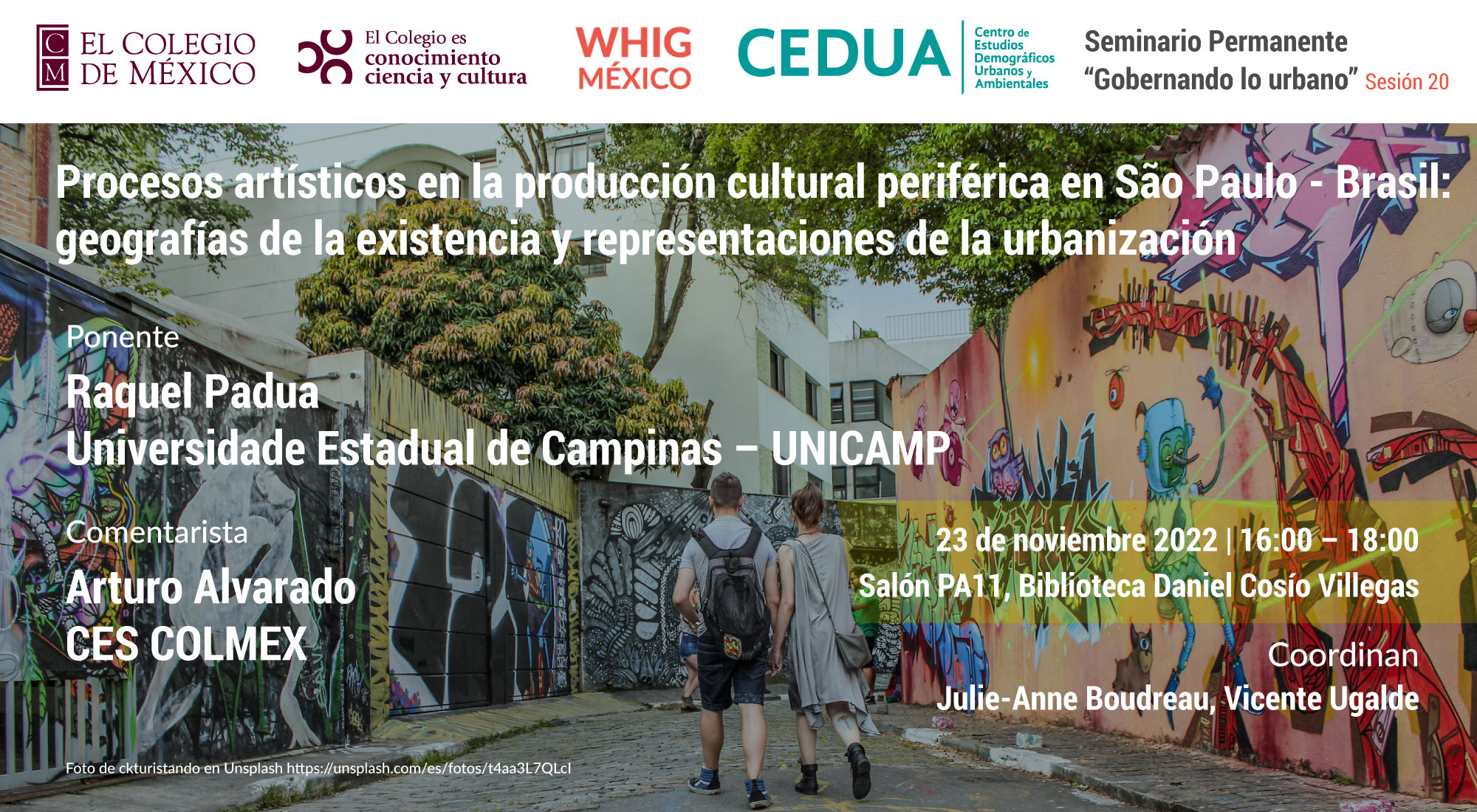 Agenda Colmex | El Colegio de México A.C.