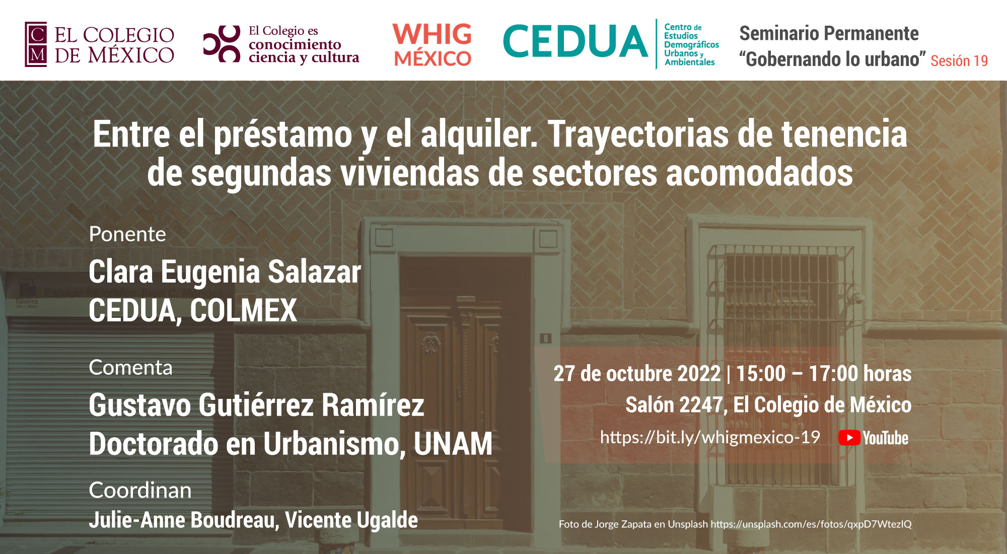 Agenda Colmex | El Colegio de México A.C.