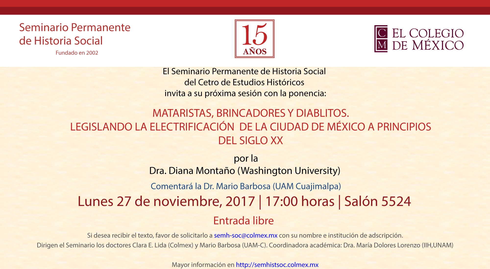 Agenda Colmex | El Colegio de México A.C.