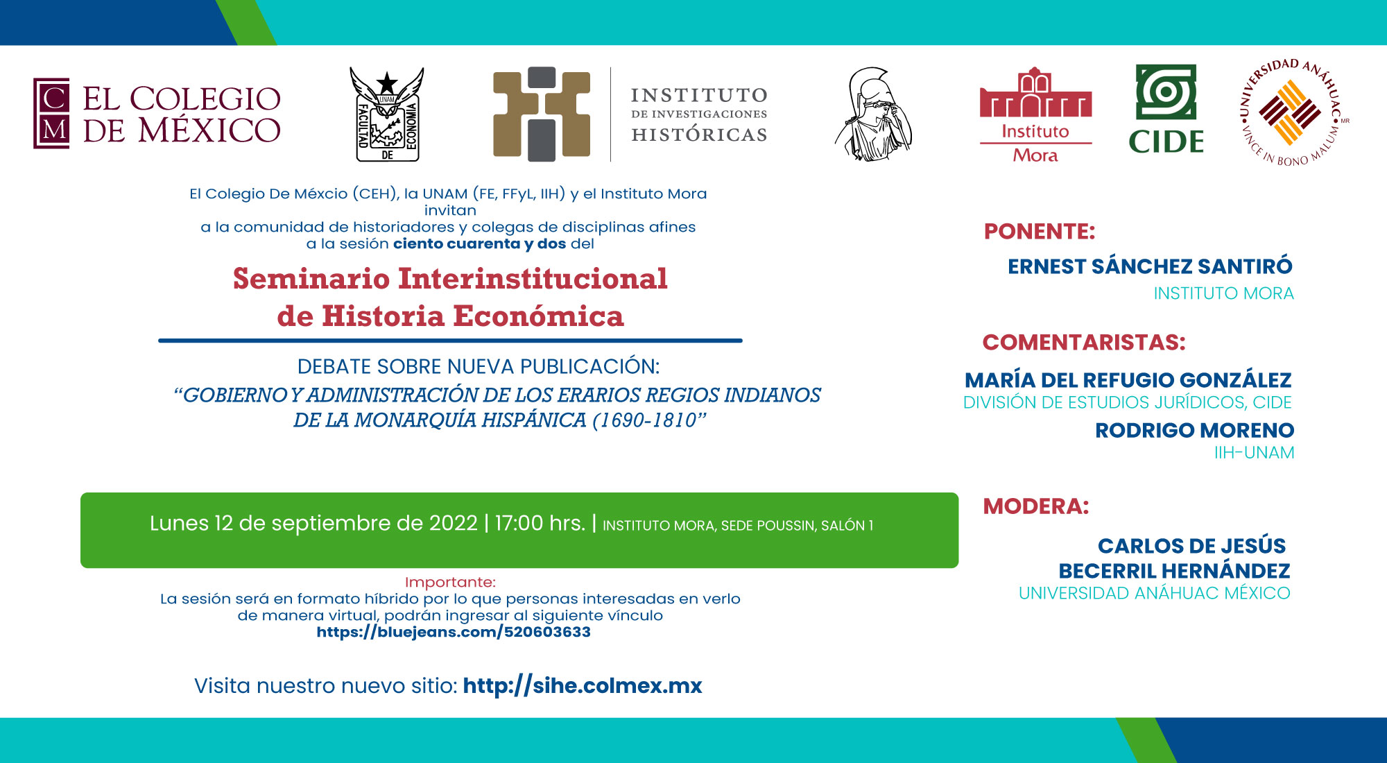 Agenda Colmex | El Colegio de México A.C.