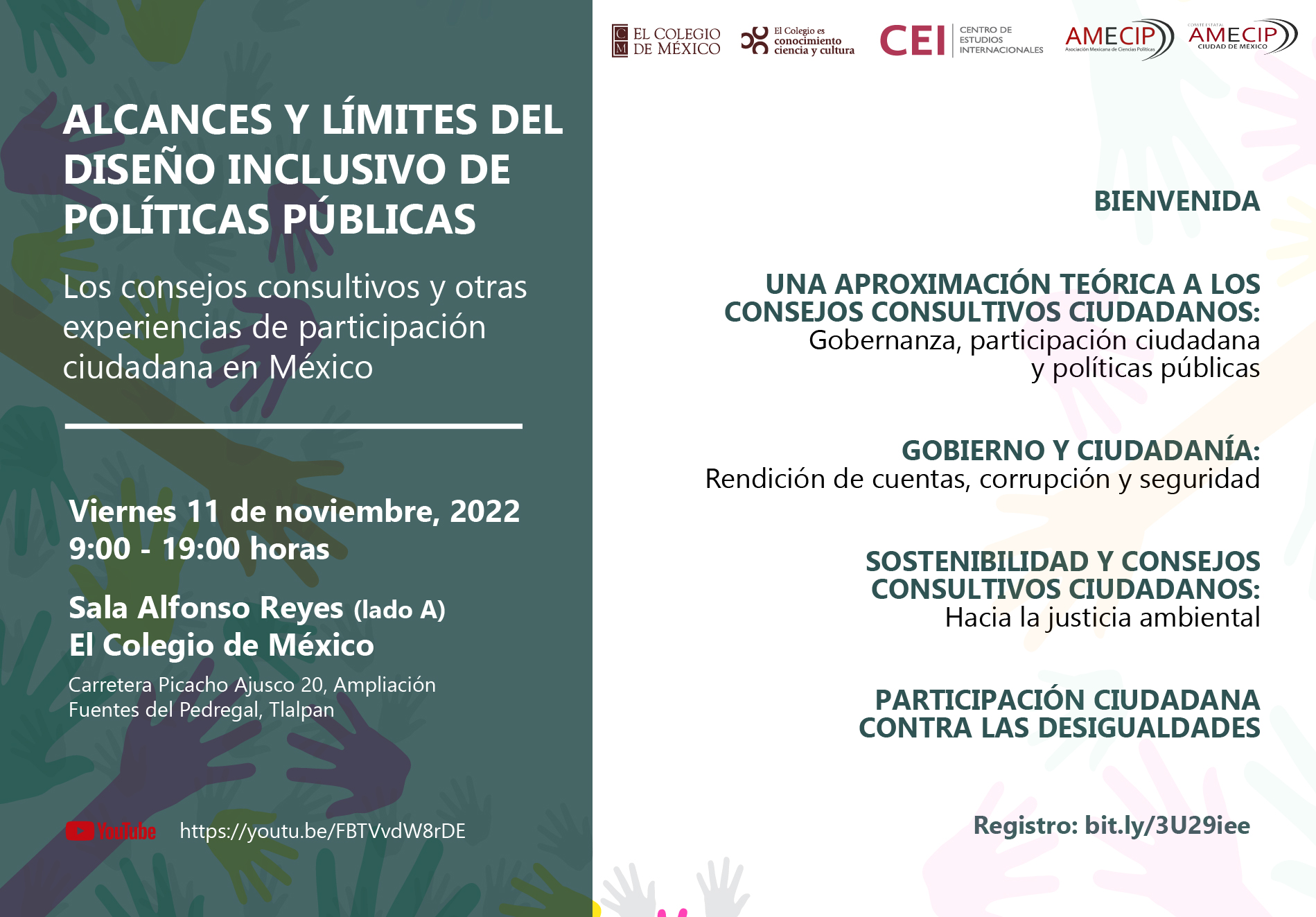 Agenda Colmex | El Colegio de México A.C.