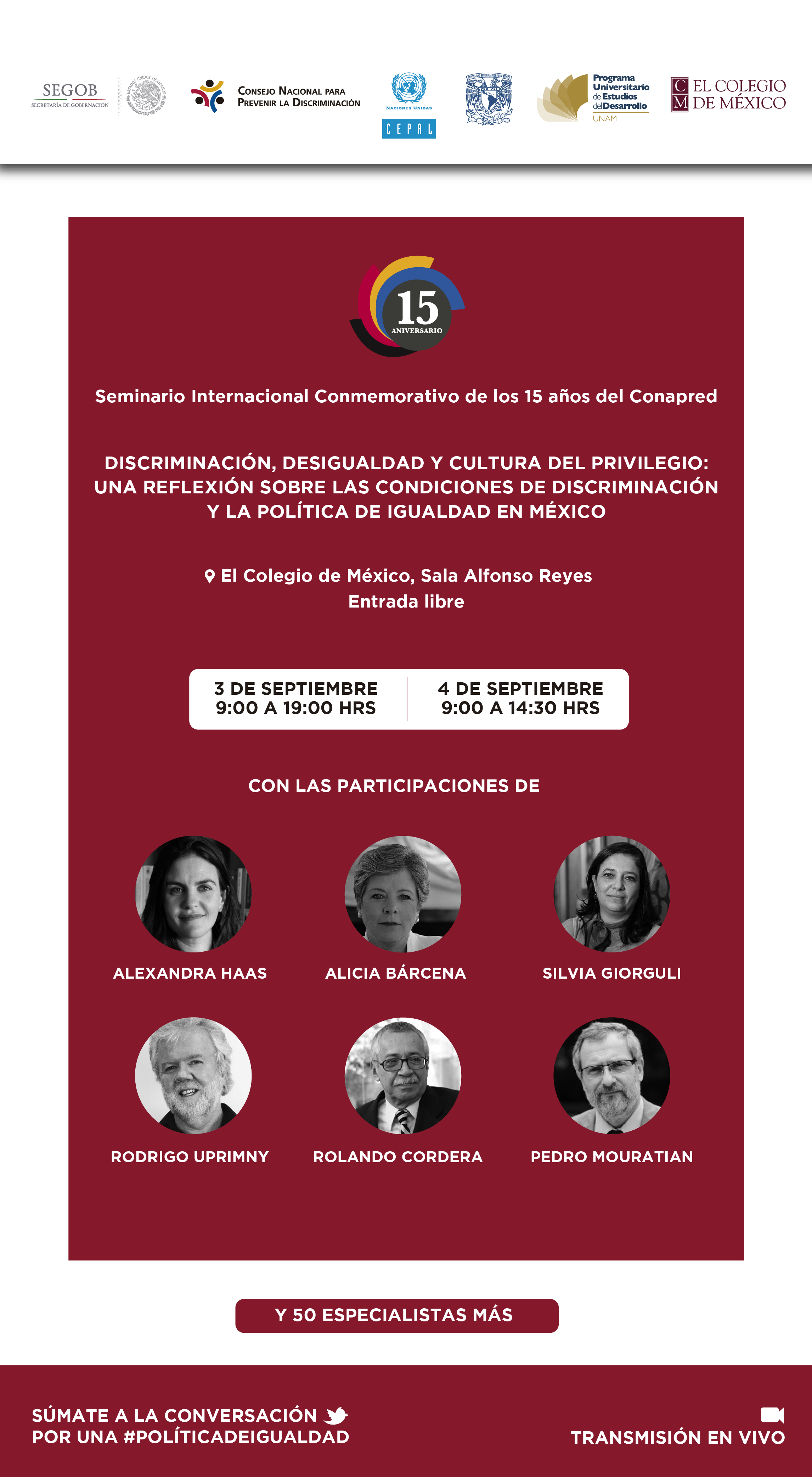 Agenda Colmex | El Colegio de México A.C.