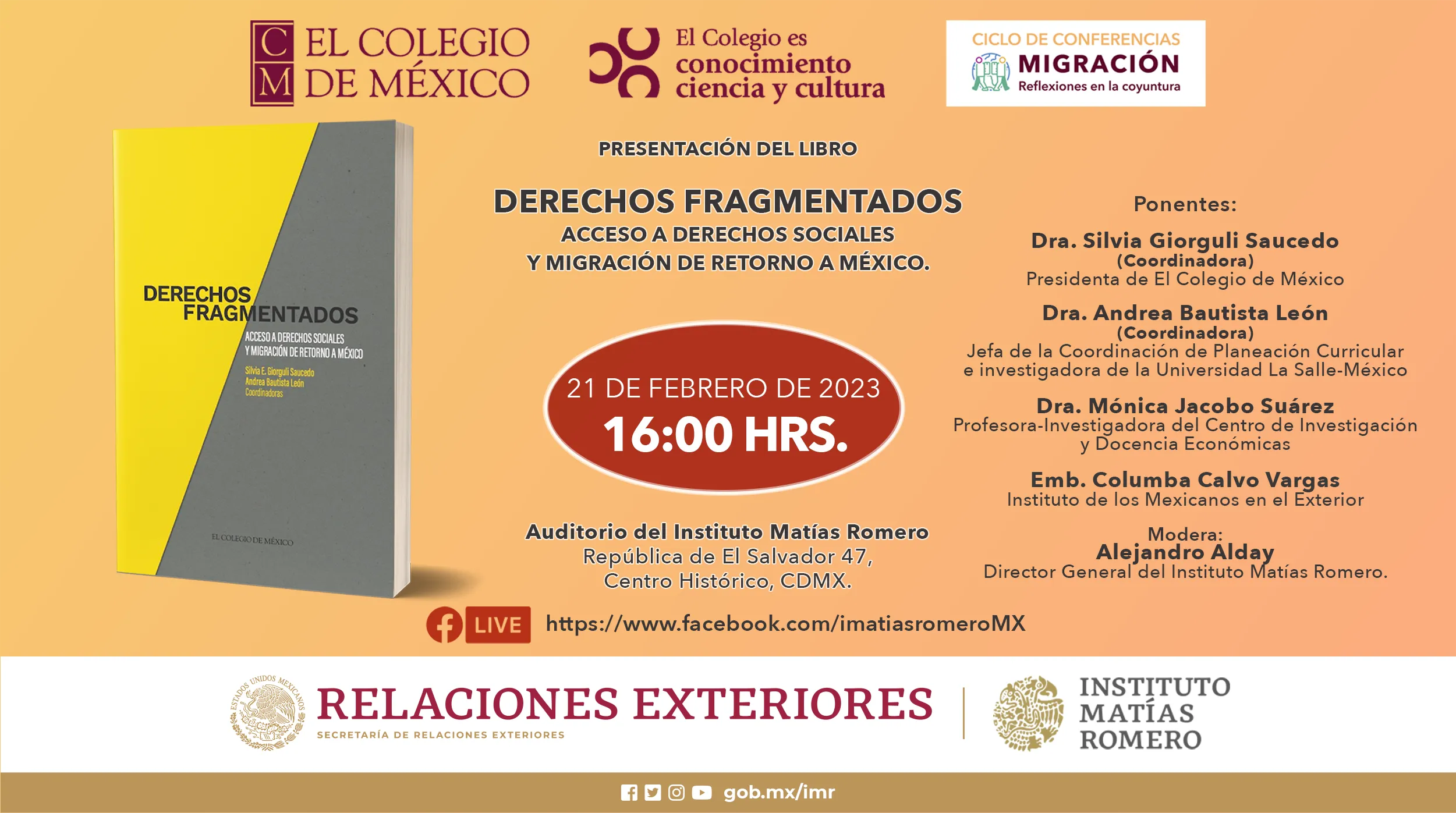 Agenda Colmex | El Colegio de México A.C.