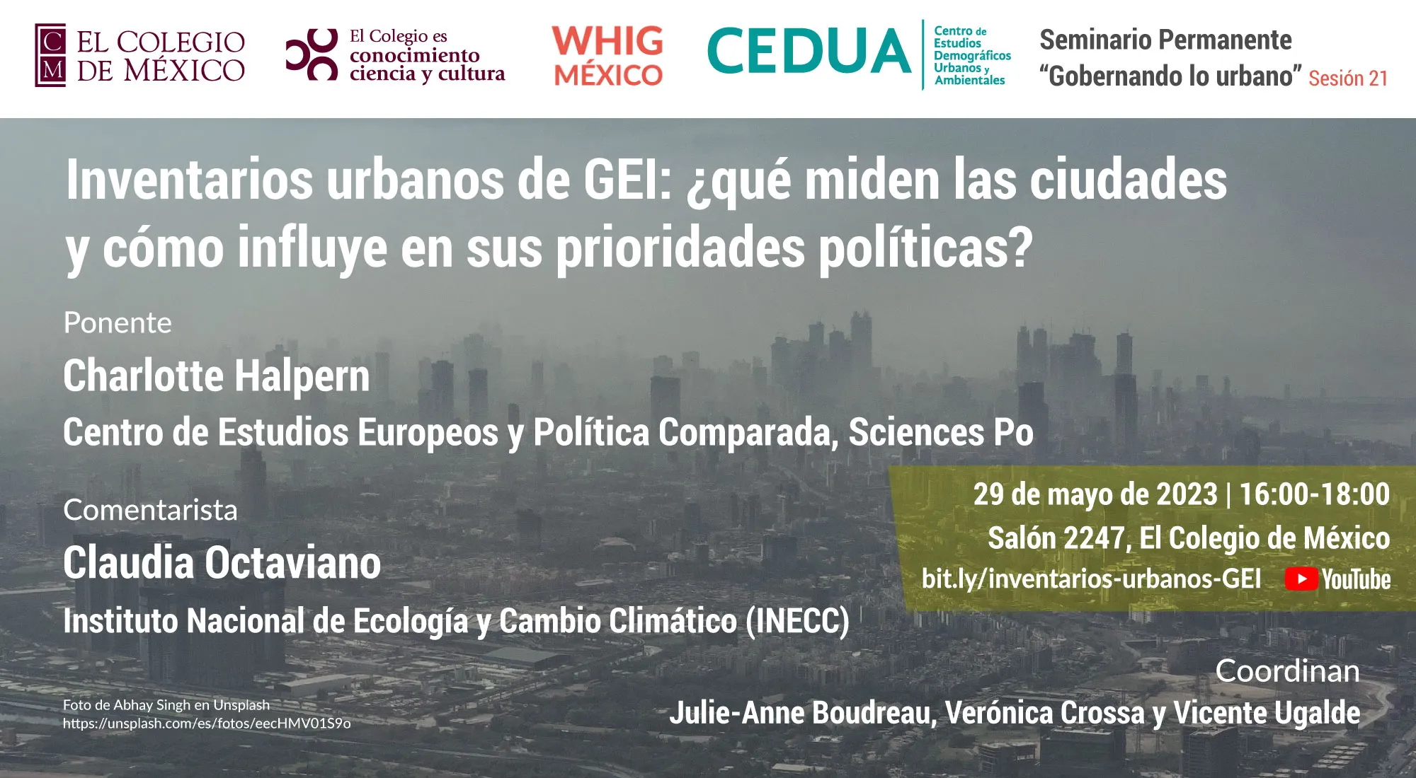 Agenda Colmex | El Colegio de México A.C.