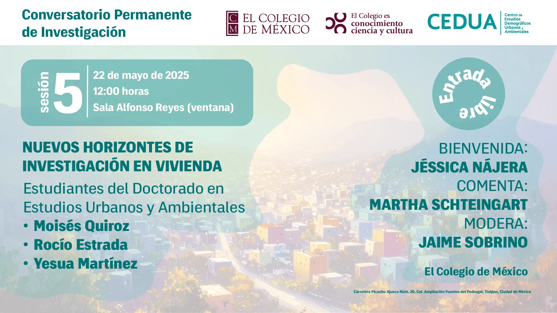 Agenda Colmex | El Colegio de México A.C.
