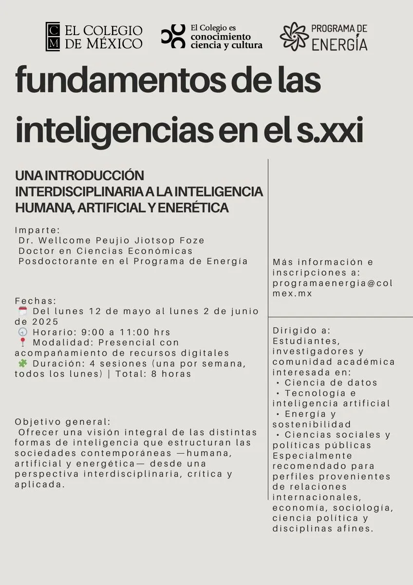 Agenda Colmex | El Colegio de México A.C.