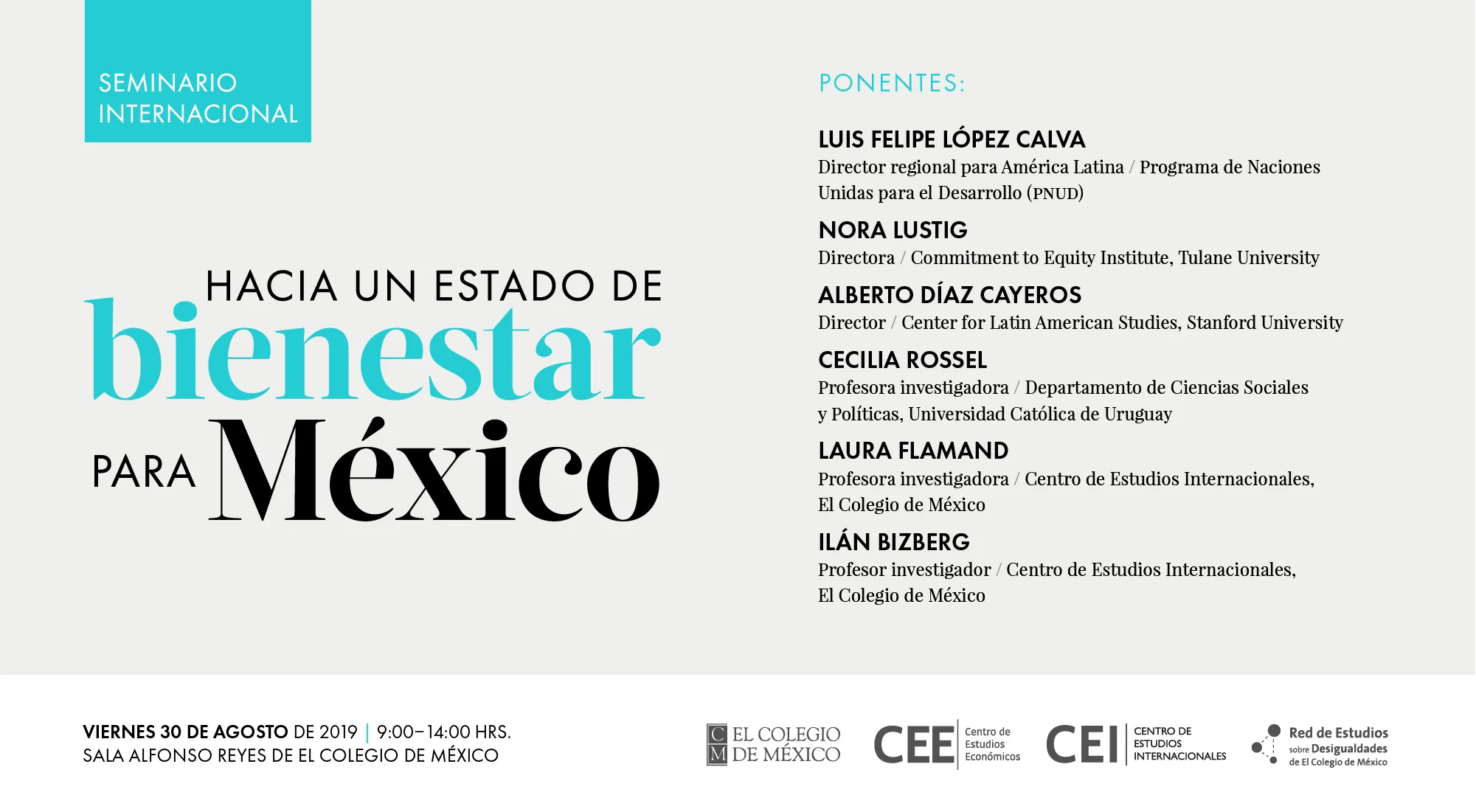 Agenda Colmex | El Colegio de México A.C.