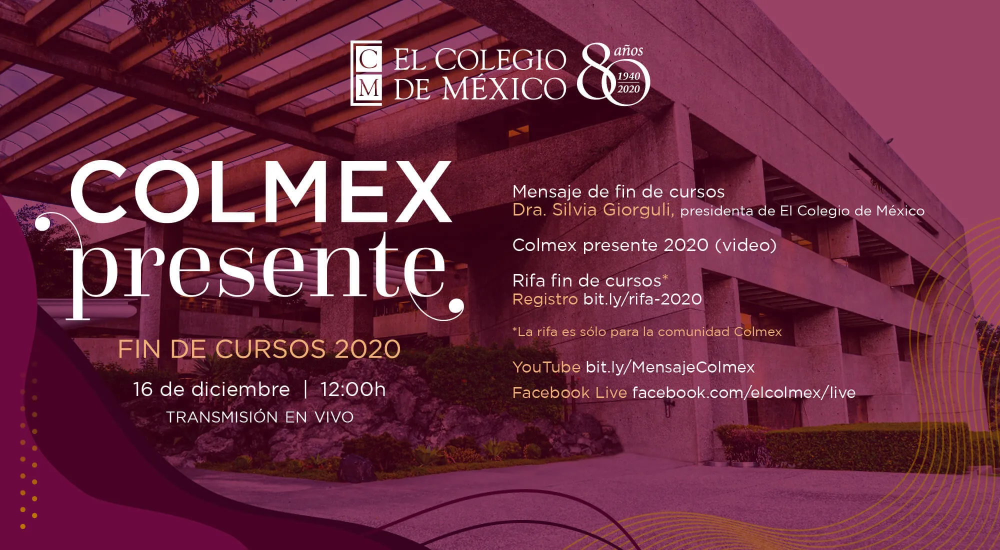 Agenda Colmex | El Colegio de México A.C.