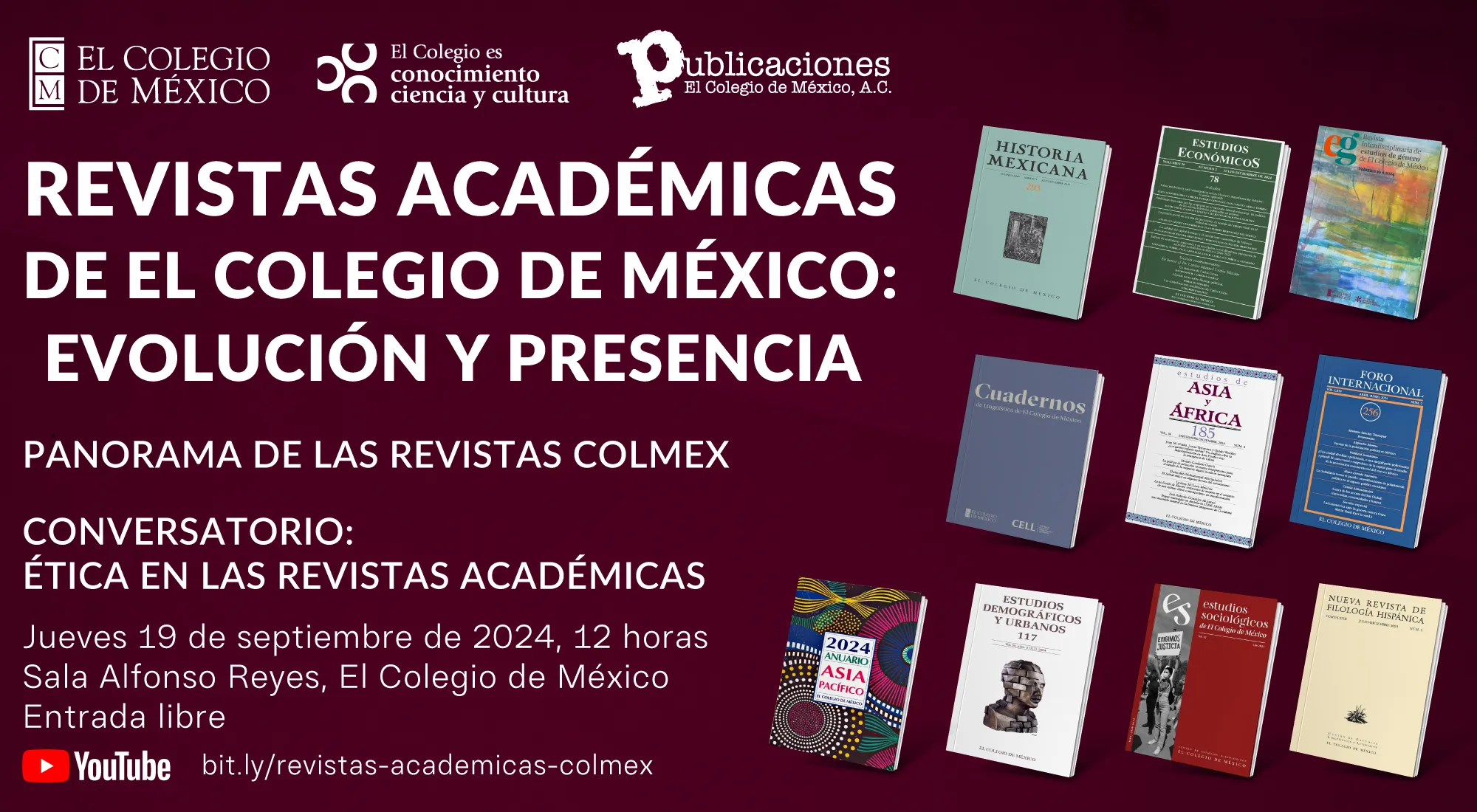 Agenda Colmex | El Colegio de México A.C.