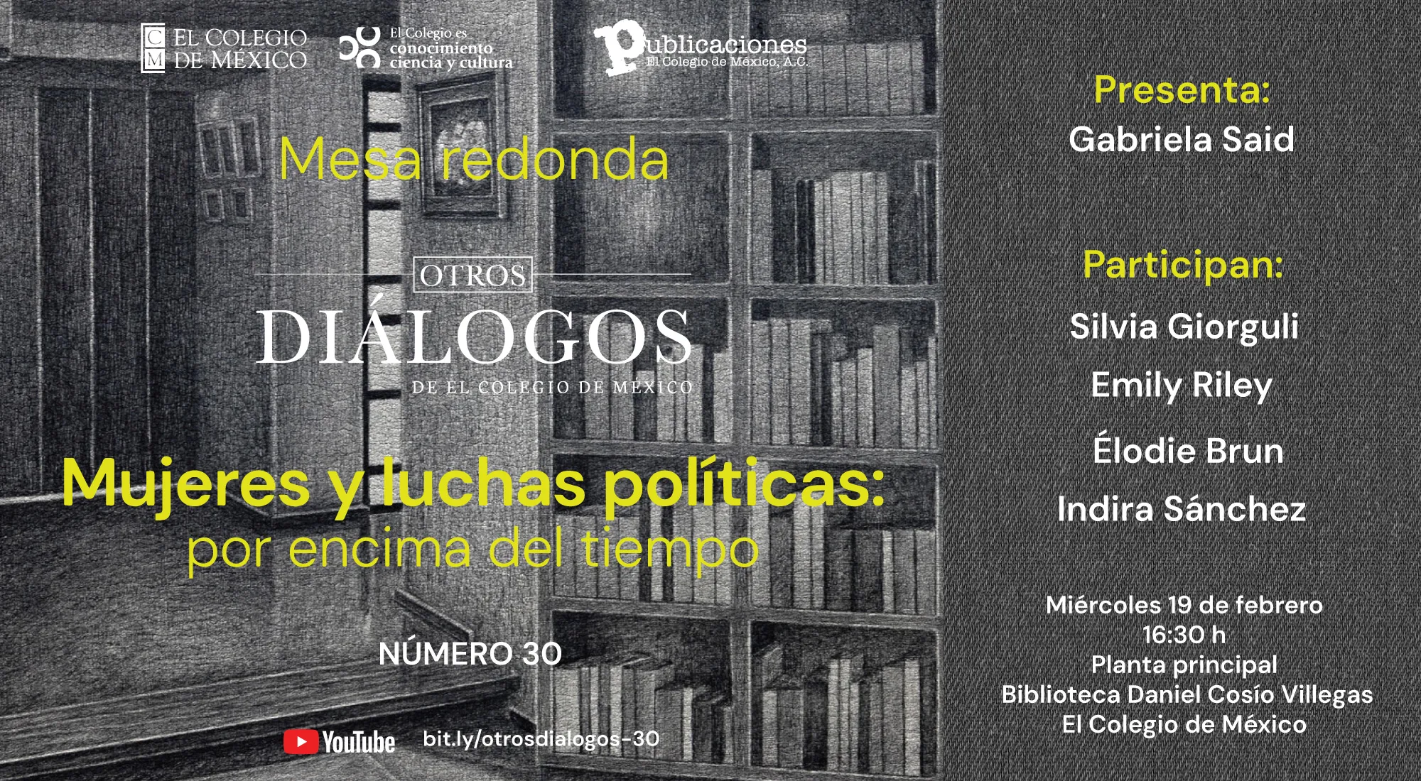 Agenda Colmex | El Colegio de México A.C.